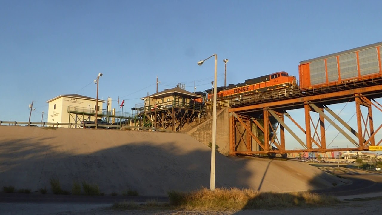 Texas Mexican Railway International Bridge - Laredo, TX - YouTube