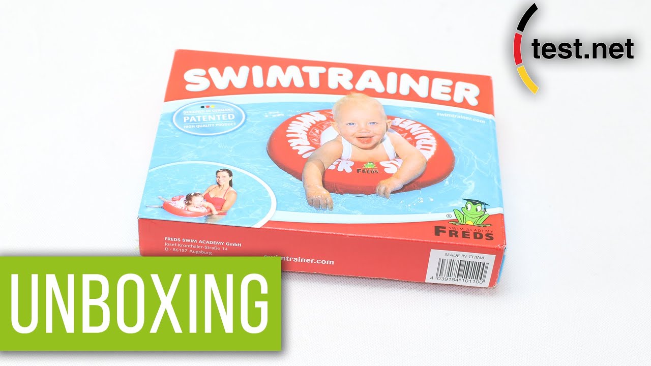 Freds Swim Academy | Schwimmtrainer Classic (Unboxing) | test.net - YouTube