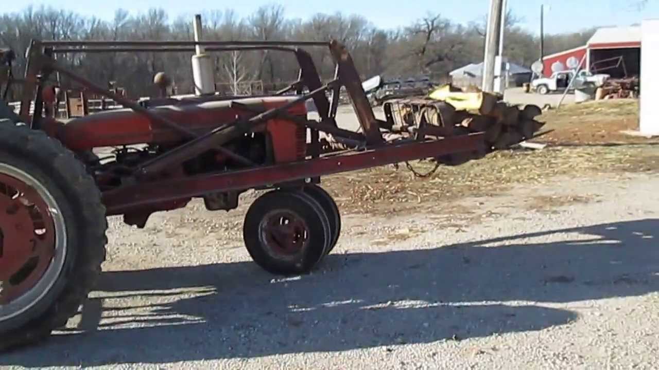Big Iron Online Auction, 1945 Farmall H w McCormick 30 Loader, January ...