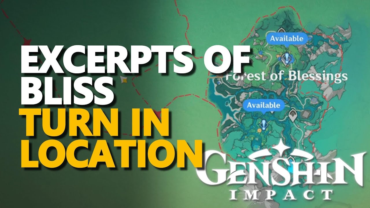 Excerpts of Bliss Turn in Location Genshin Impact - YouTube