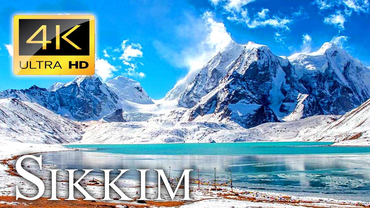 Sikkim State of India in Mesmerizing HDR 4K Drone Video | Ultra HD ...