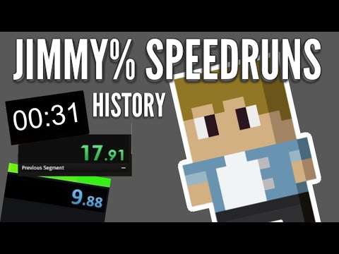 The Insane 2 day History of Jimmy% speedruns GAME LIFE - YouTube