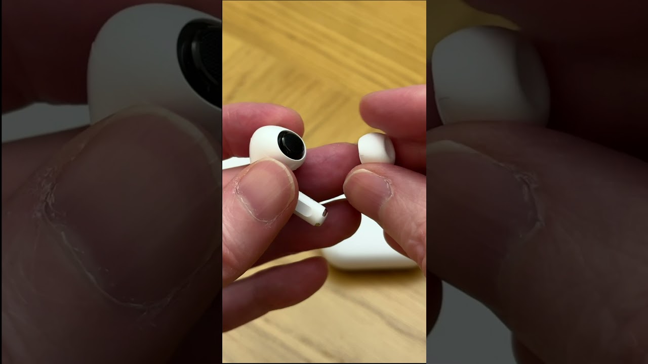 How to Change AirPods Pro Ear Tips - YouTube