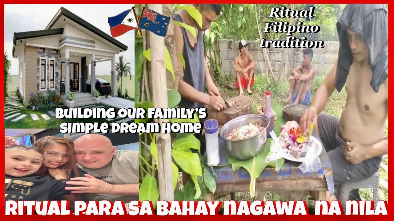 RITUAL SA UNANG BUHOS NG SEMENTO SA ITATAYONG BAHAY + FULL SUPPORT ANG ...