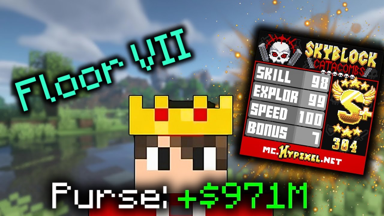 My FIRST EVER F7 Run In Hypixel Skyblock.. - YouTube