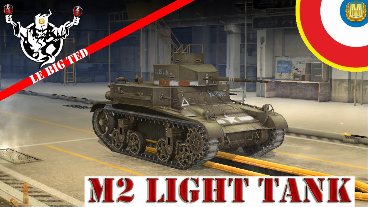[WoT Blitz gameplay FR] Branche Américaine | M2 Light Tank master Ace ...