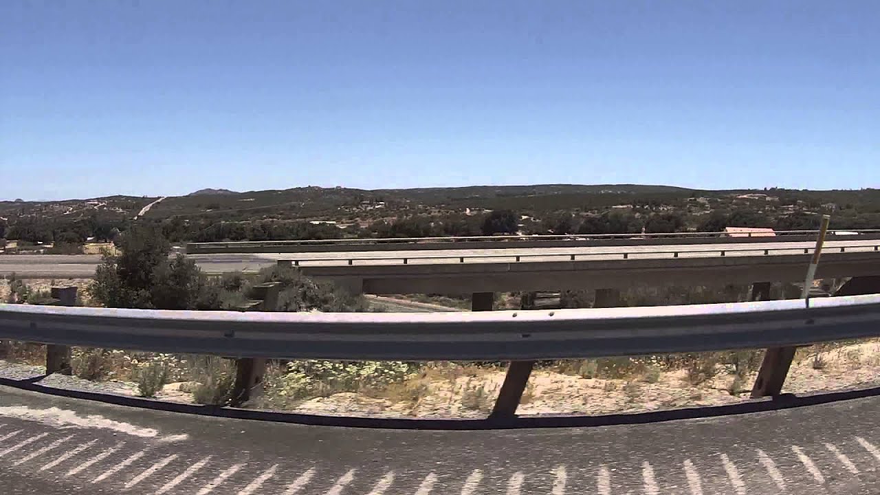 Interstate 8 Freeway, Kumeyaay Highway, California, 31 May 2013, United ...