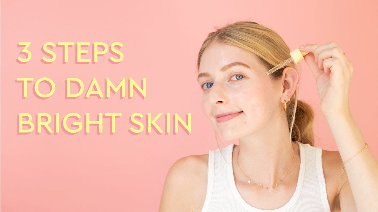 3 Steps To Damn Bright Skin | Glow Recipe - YouTube