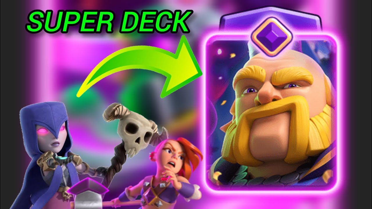Clash Royale New Challenge 3 crown deck 👑 - YouTube