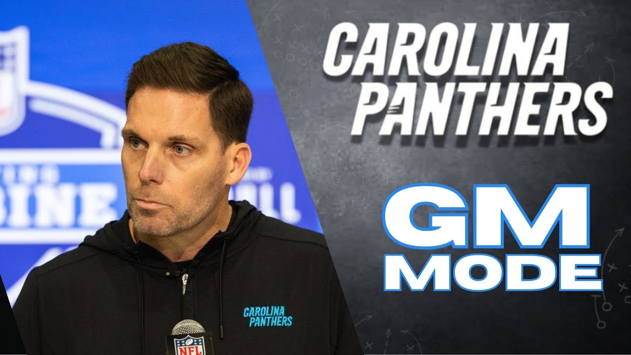 Carolina Panthers General Manager Mode - YouTube
