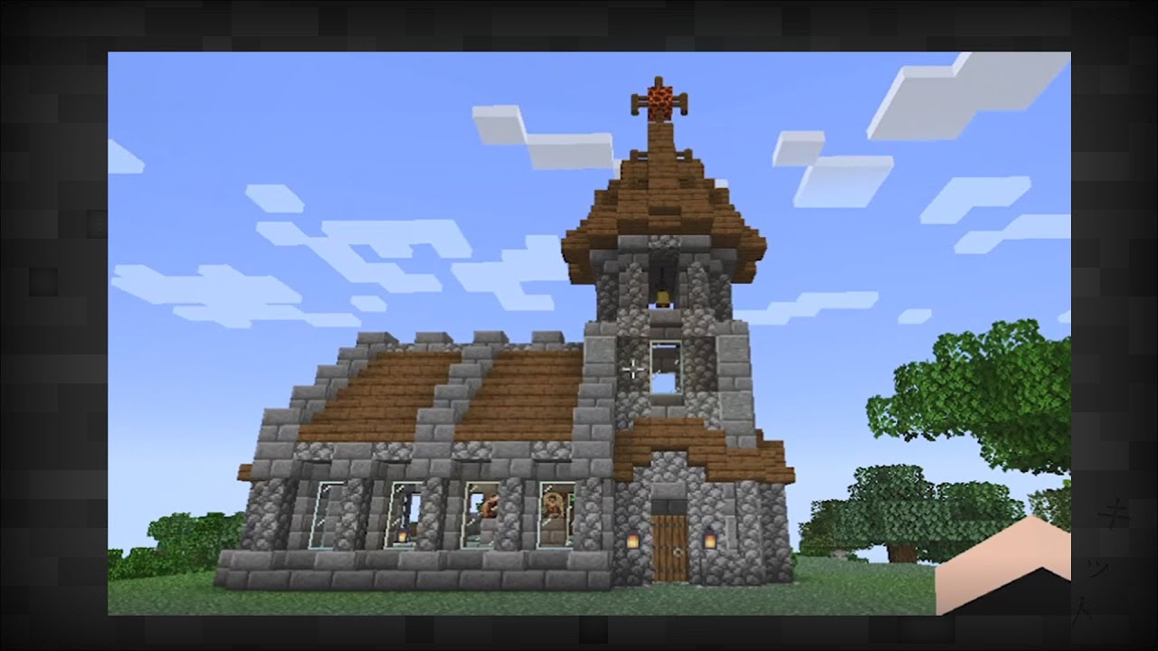 Minha Capela No Minecraft - Minecraft #1 - YouTube