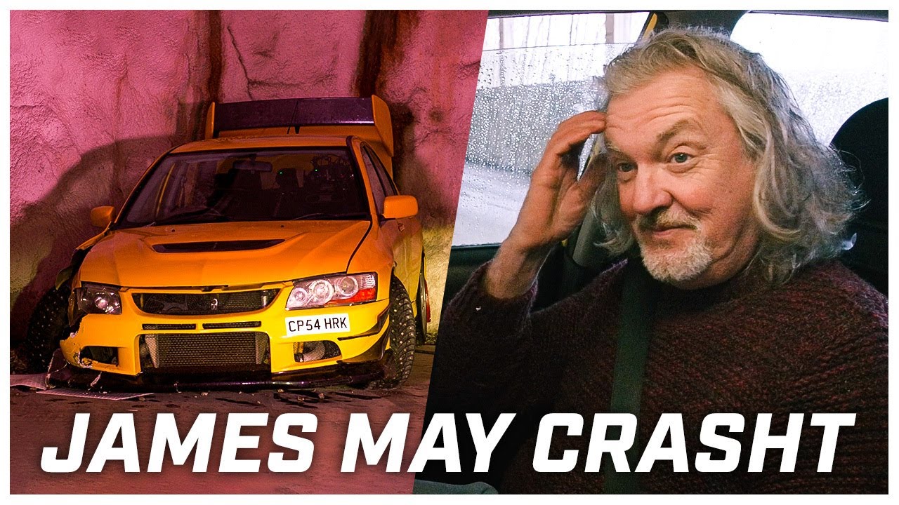 James May CRASHT in een SMALLE TUNNEL?! | The Grand Tour: A Scandi ...