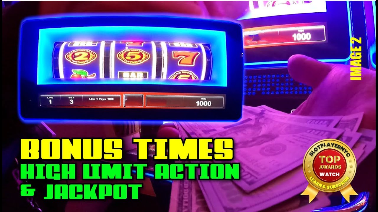 Bonus Times 10X Ten 5X 5 Handpay Reel Slot Jackpot BIG WIN