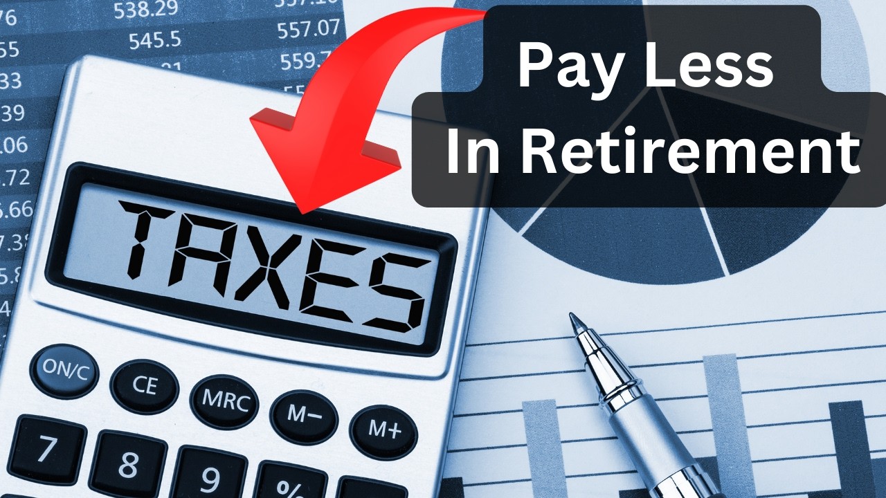 How to pay LESS taxes on retirement income - YouTube