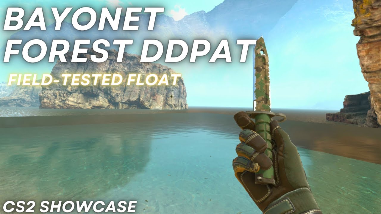 Bayonet Forest DDPAT (Field-Tested) | CS2 Skin Showcase #726 - YouTube