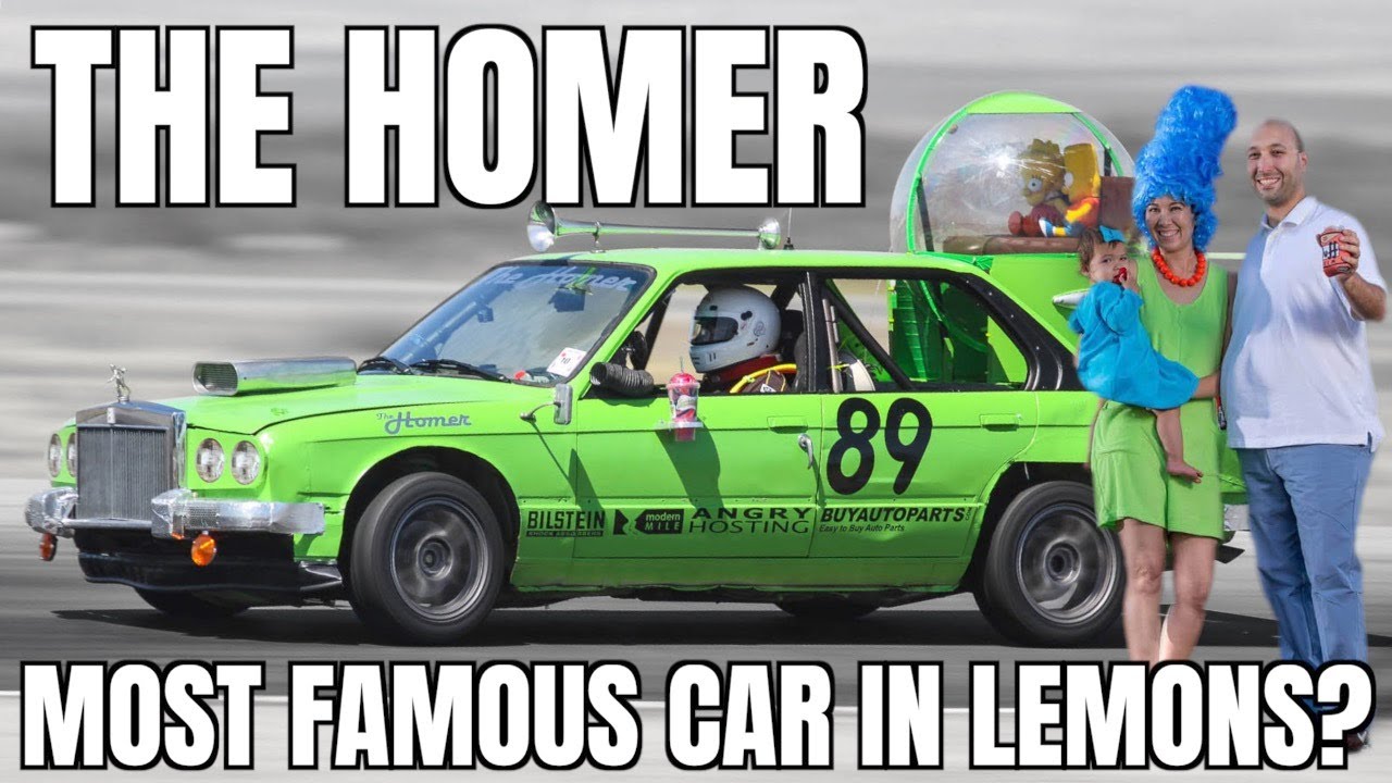 The Homer: Most Famous Car In Lemons? - #lemonsworld184 - YouTube