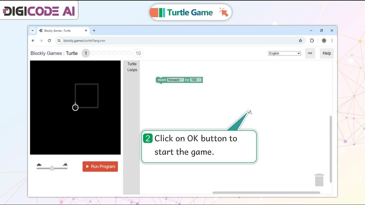𝐓𝐮𝐫𝐭𝐥𝐞 𝐆𝐚𝐦𝐞 |𝐂𝐡 𝟎𝟓|𝐃𝐢𝐠𝐢𝐂𝐨𝐝𝐞 𝐀𝐈|𝐂𝐥𝐚𝐬𝐬 𝟎𝟐 - YouTube
