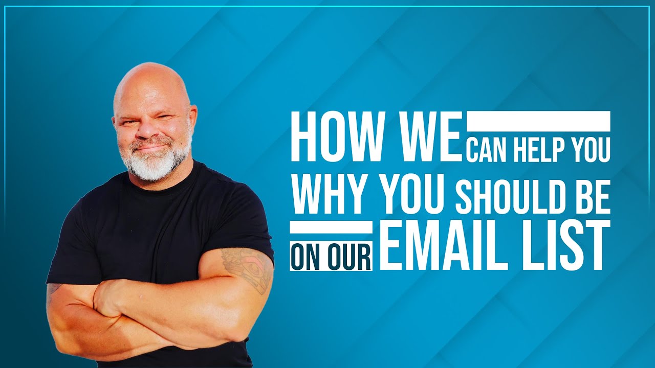 How we can help you (Why you should be on our email list) - YouTube
