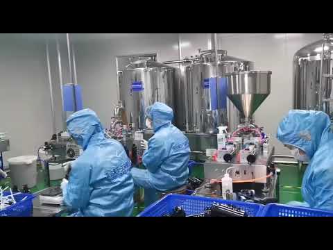 Filling production line in customer factory Tel:+8613602822162 - YouTube