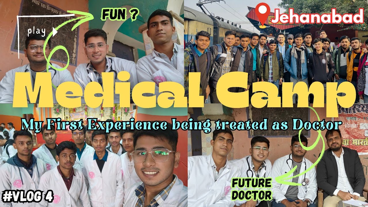 My Experience at a Medical Camp in Village 🏥!!! First Time being ...