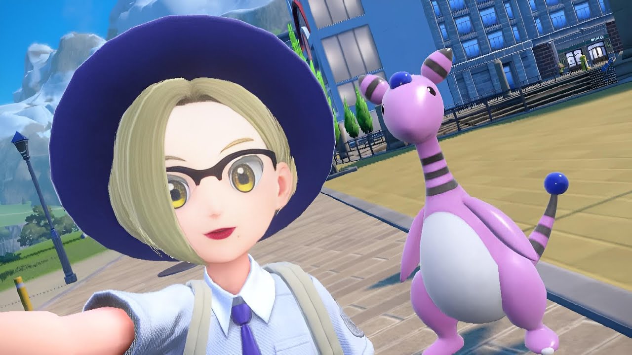 Ampharos Shiny en Pokémon Púrpura - YouTube