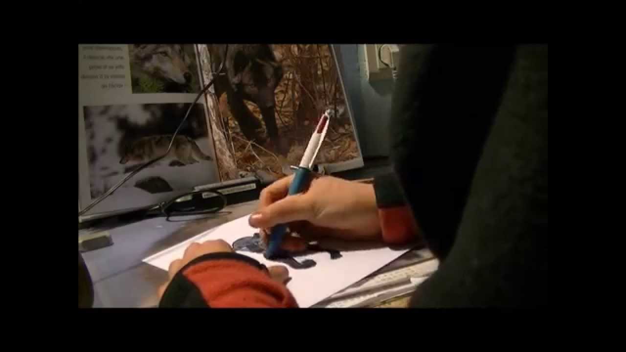 Speed art n°32 - Le loup corrompu - YouTube