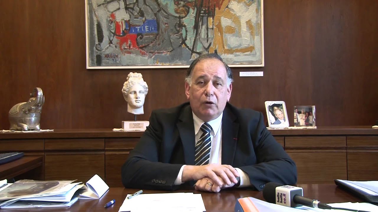 Yona Yahav mayor of Haifa city - YouTube