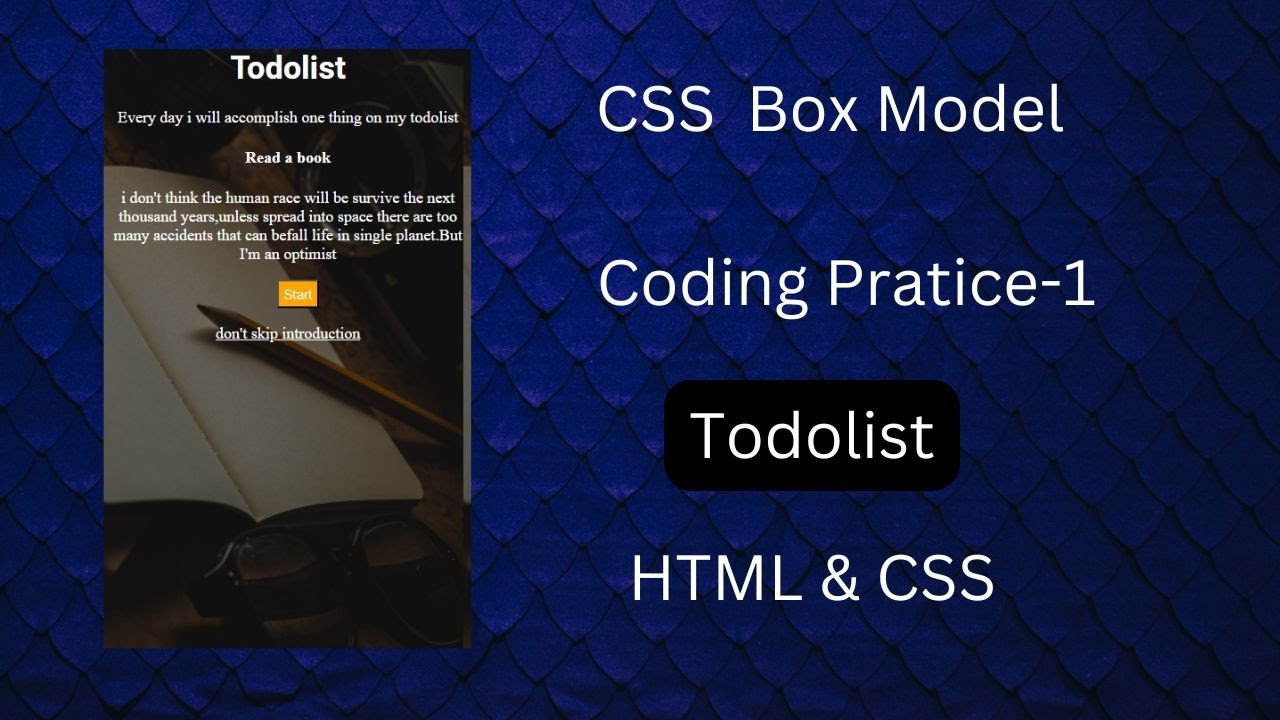 CSS Box Model | Coding Practice - 1 | HTML_CSS | NxtWave | CCBP 4.0 ...