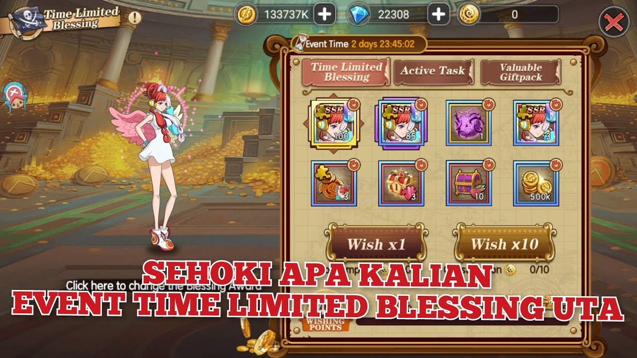 PIRATE ADVANCE OCEAN FANTASY : TIME LIMITED BLESSING UTA, TAPI NGENES ...