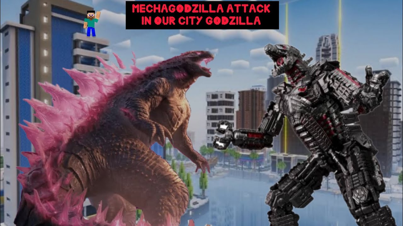 Monstor attack part1 mechagodzilla attack in our city - YouTube