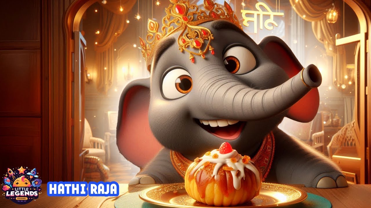 Hathi Raja Song | हाथी राजा | Popular Hindi Song for Kids | Little ...