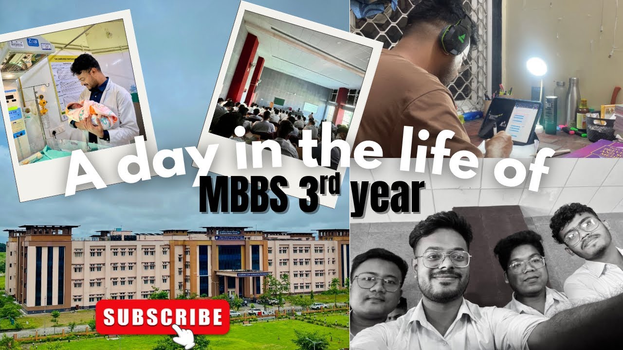 A day in the life of MBBS 3rd year Student|Clinics| study|LMCH #assam # ...