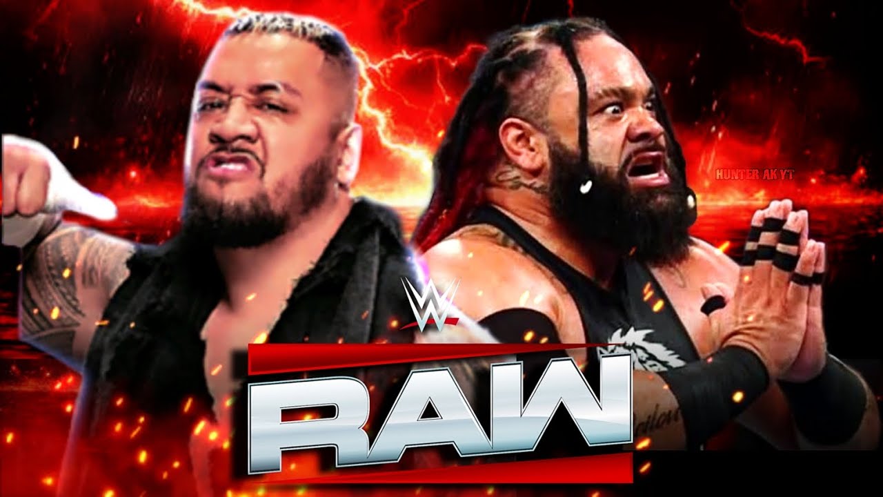 Jacob Fatu vs Solo Sikoa WWE Raw Netflix Extreme Rules Match - SAMOAN WEREWOLF vs SAMOAN ...