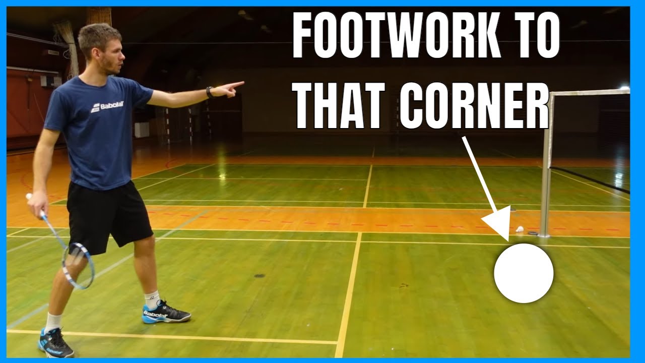 Offensive and Defensive FRONT Backhand Corner - Step by Step Badminton ...