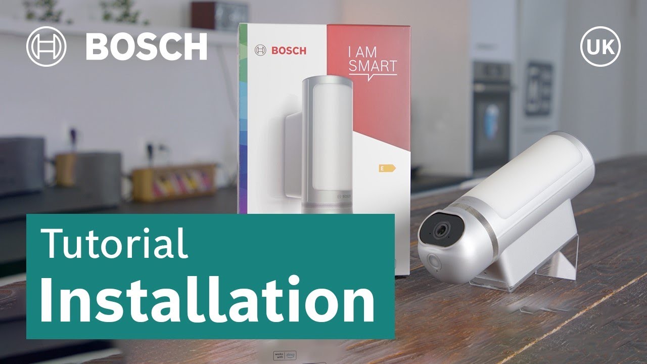 Installation: Eyes Outdoor Camera II I Bosch Smart Home - YouTube