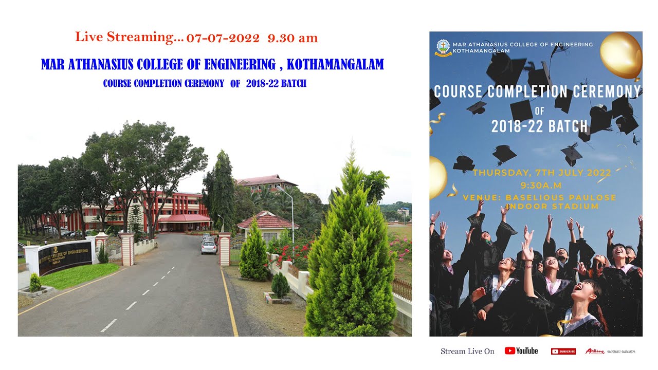 COURSE COMPLETION CEREMONY .....LIVE STREAMING - YouTube