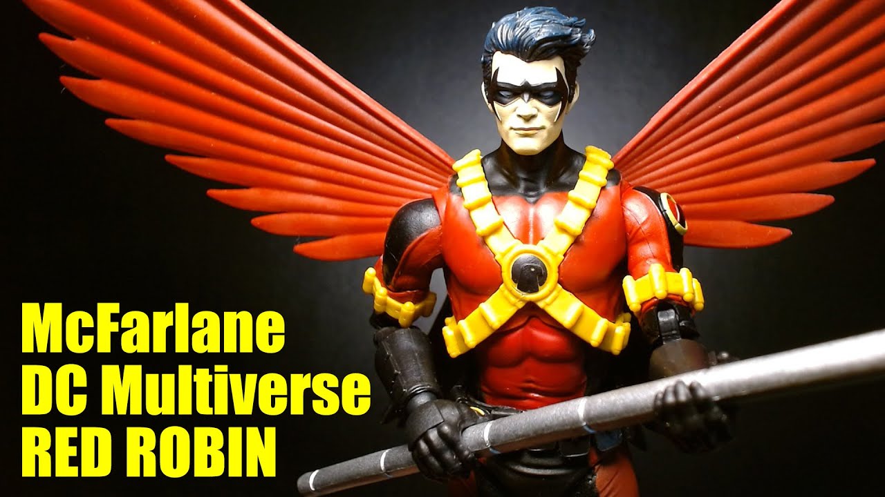McFarlane Red Robin Tim Drake DC Multiverse DC Comics Batman Family ...