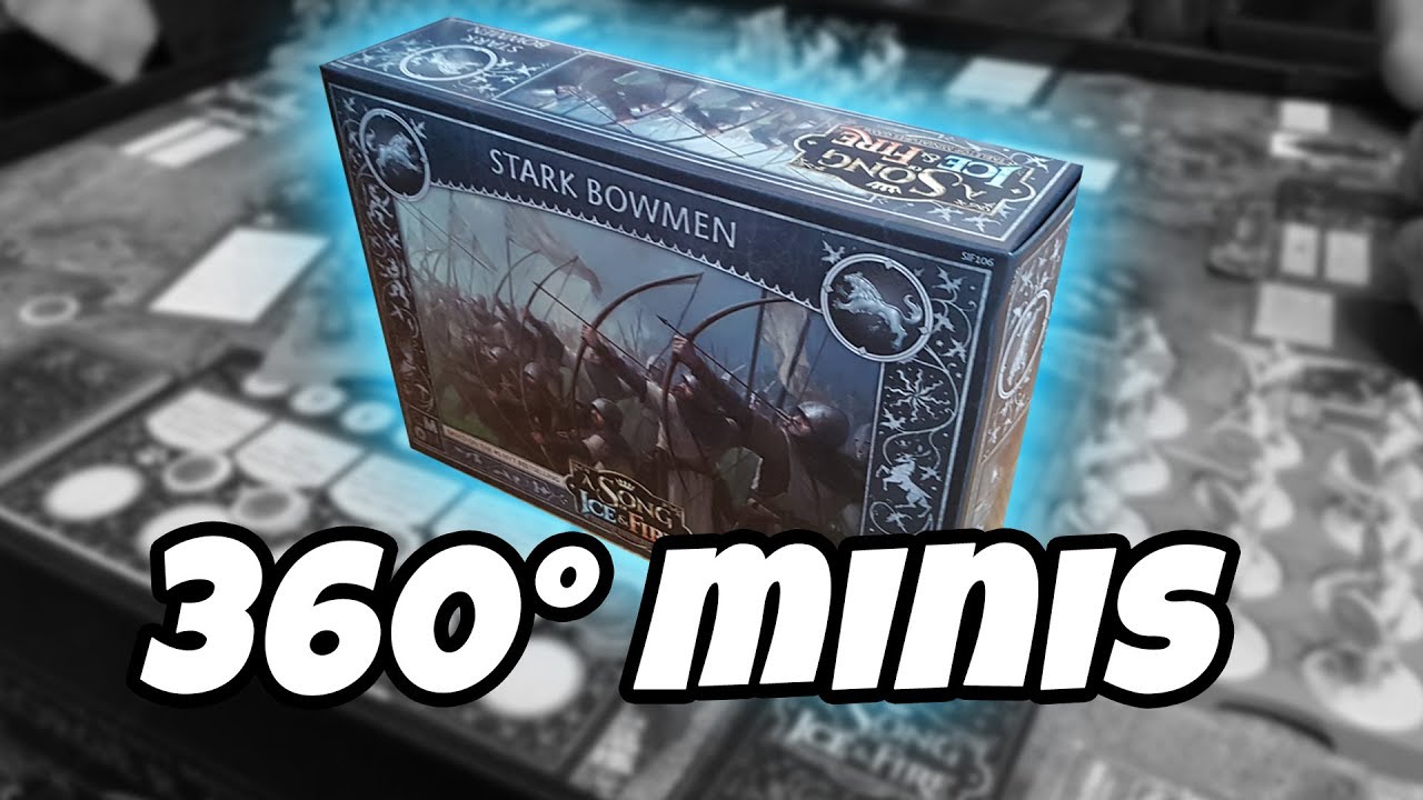 A Song of Ice and Fire: Stark Bowmen 360° View of all Miniatures ...