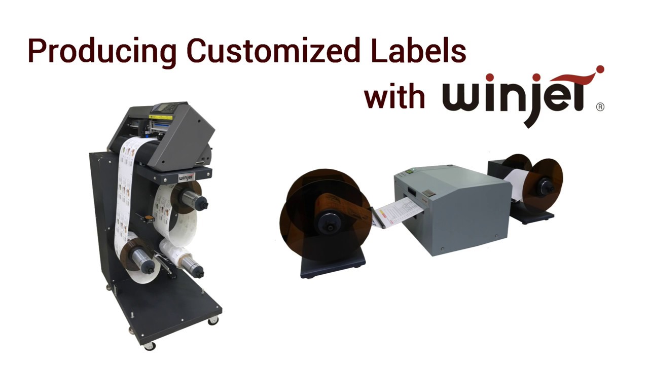 How to Produce Your Own Labels with Winjet Solutions? - YouTube