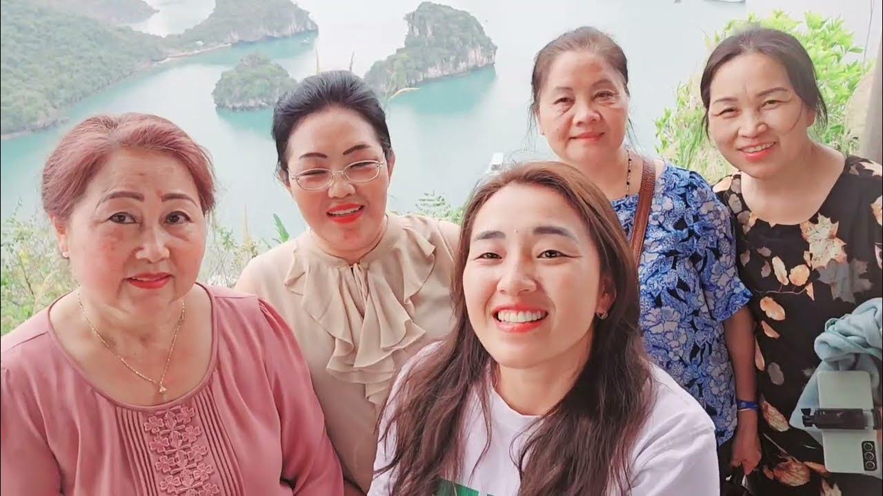 Ncig Teb Chaws Vietnam P43_Niam Tsev Hmoob Meskas nce Titot island (Halong Bay p2)2023 - YouTube