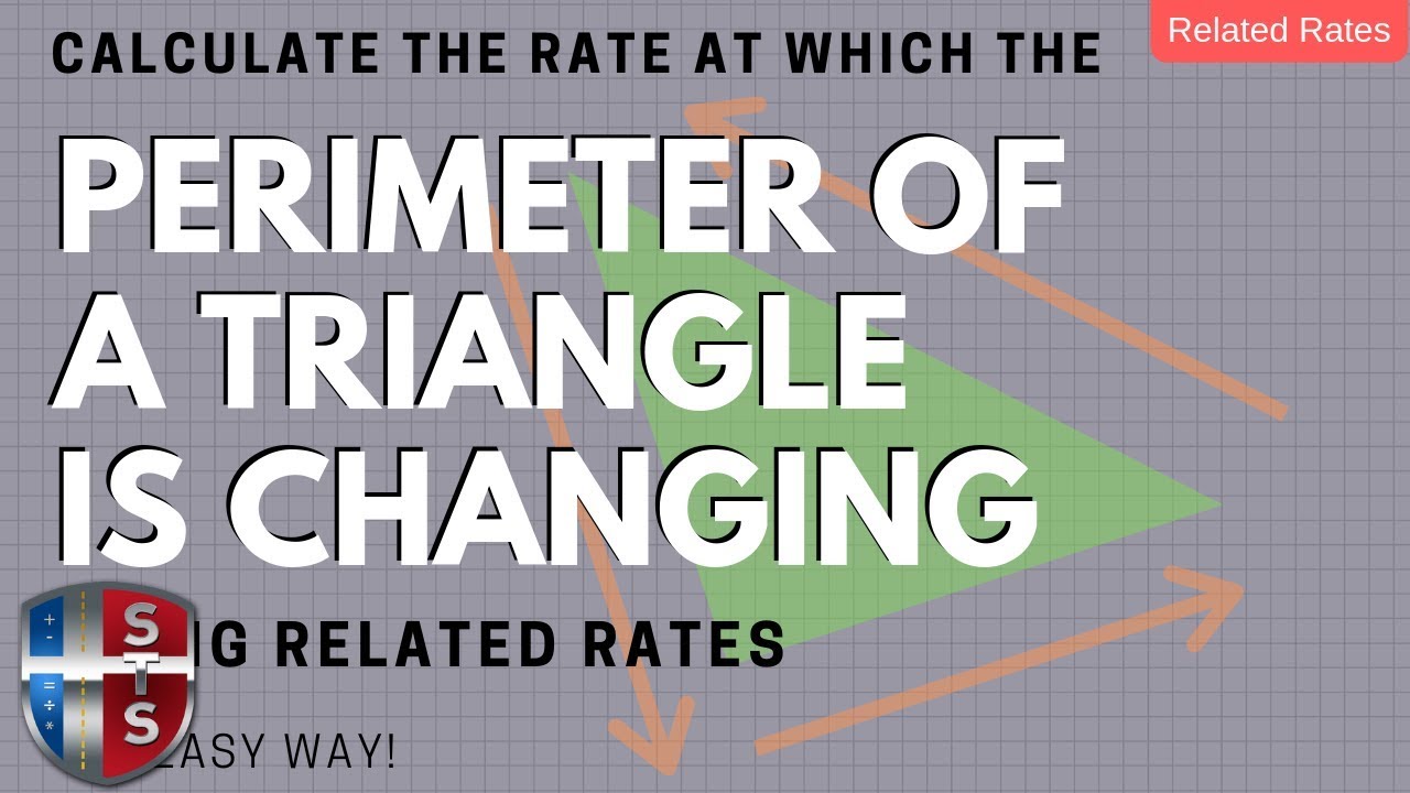 How to solve the related rates sliding ladder problem to find triangle ...