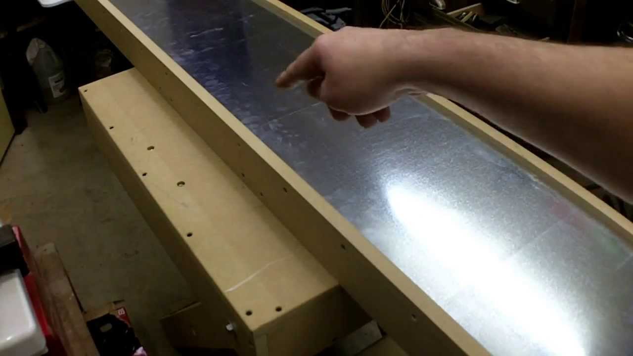 Part 8 of 8- Building a Planer Feed Table and Stand - YouTube