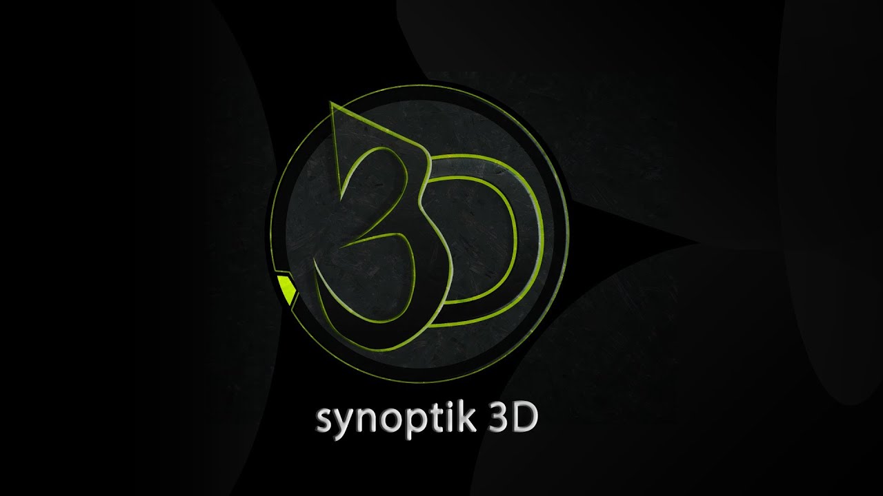 Synoptik 3D - Speed art ( #Photoshop CSCC ) | Logo - YouTube