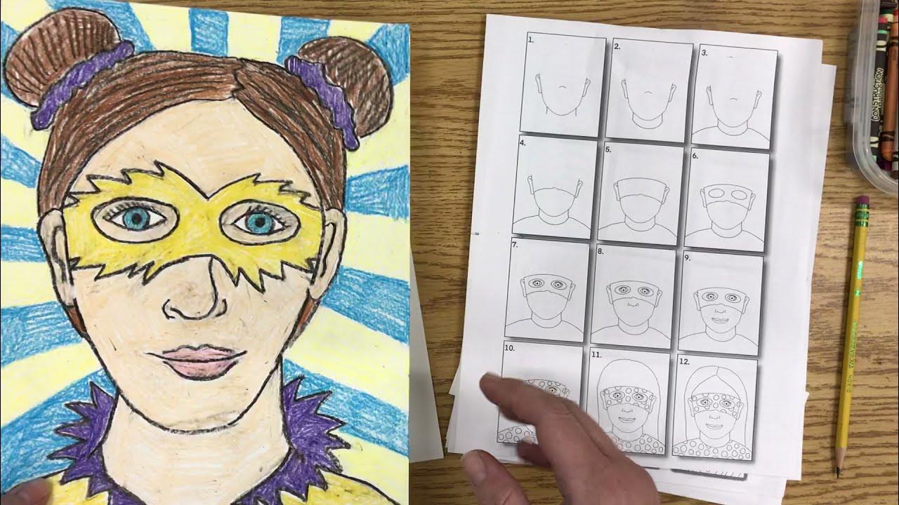 Superhero Self-Portrait - YouTube