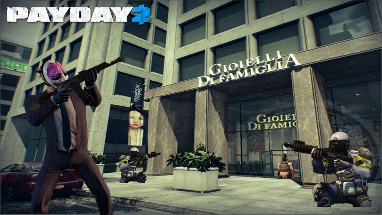 OOOOOOOO SHINY: PAYDAY 2: Story Line: Mission 4 - YouTube