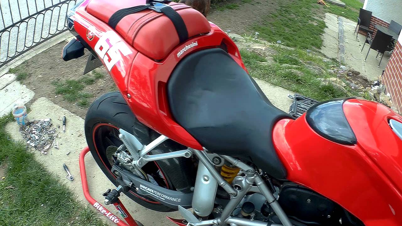 Ducati 749 Termignoni can - YouTube