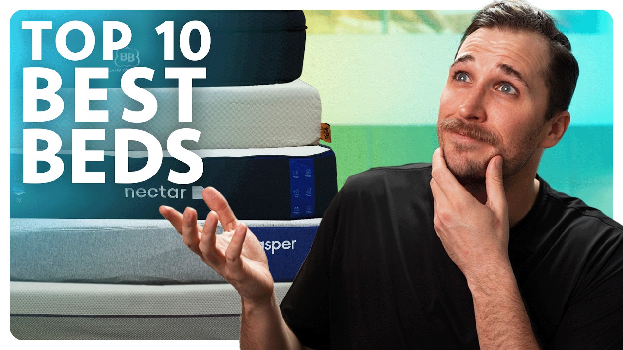 Best Mattress | Counting Down The Top 10 Beds! (NEW 2024) - YouTube