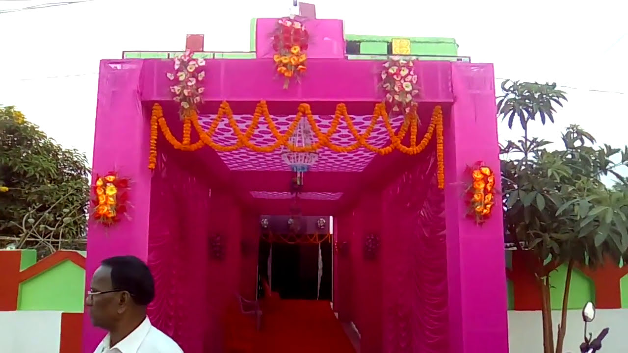Trush gully passage decoration for Wedding || Decorated by Sagar tent ...