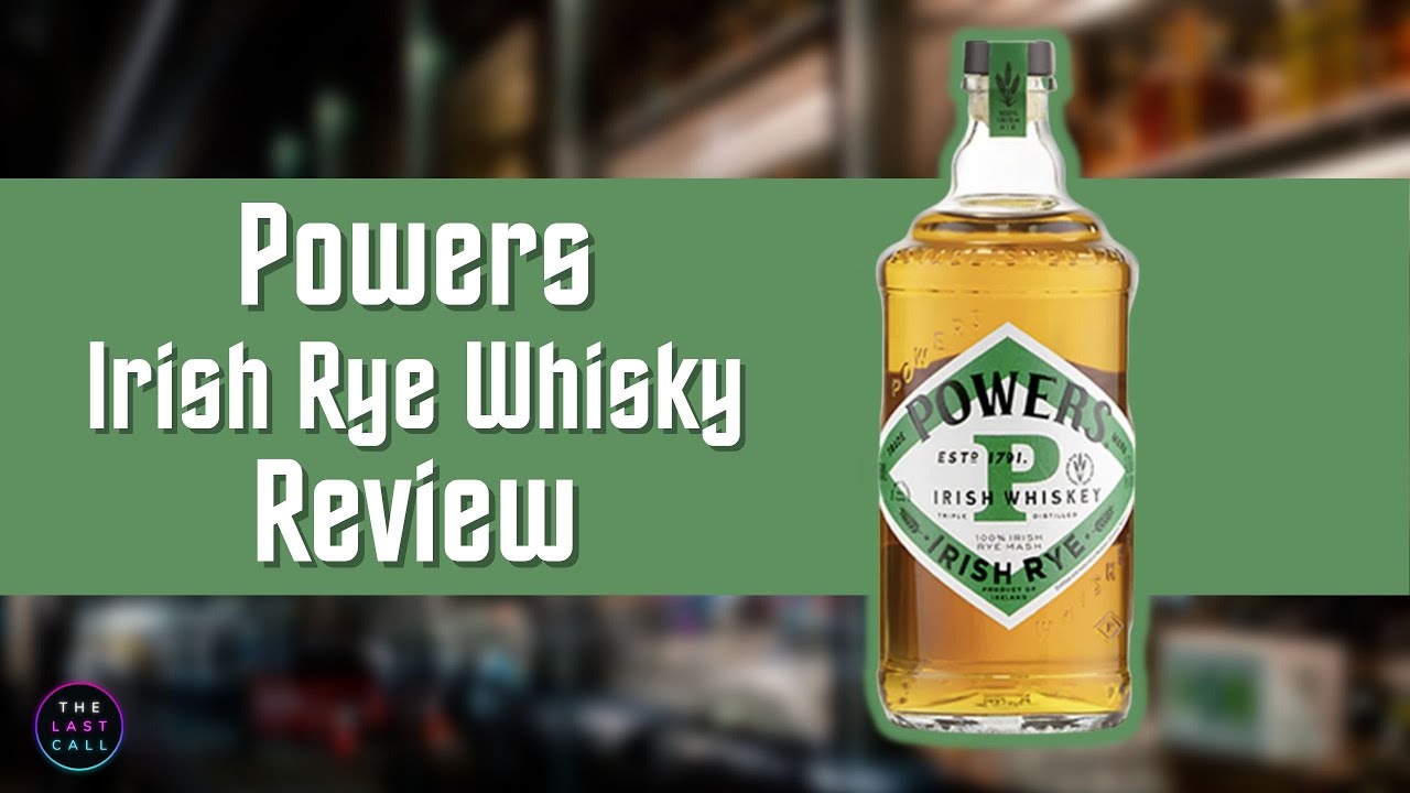 Powers Irish Rye Whisky Review! - YouTube