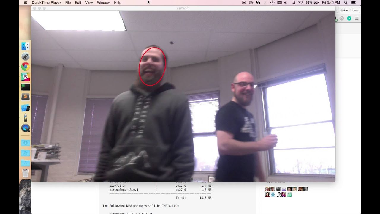 Virtual Tag with Python & OpenCV - YouTube